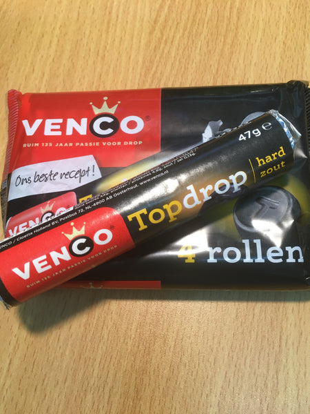 Venco Top Drop Hard Salty – The Licorice Shop